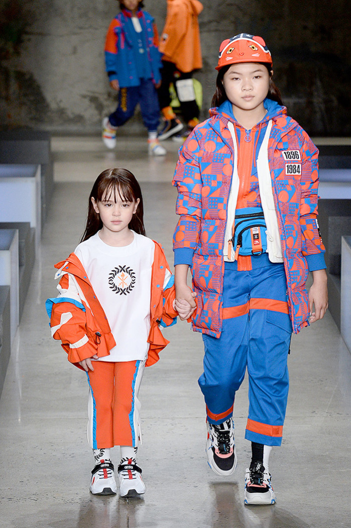 Coco Rocha and Her Mini Walk The Runway For ANTA Kids SS20 Collection ...