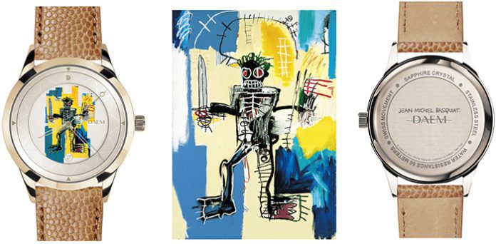 DAEM and Basquiat Estate collaboration reimagines luxury watches with ...
